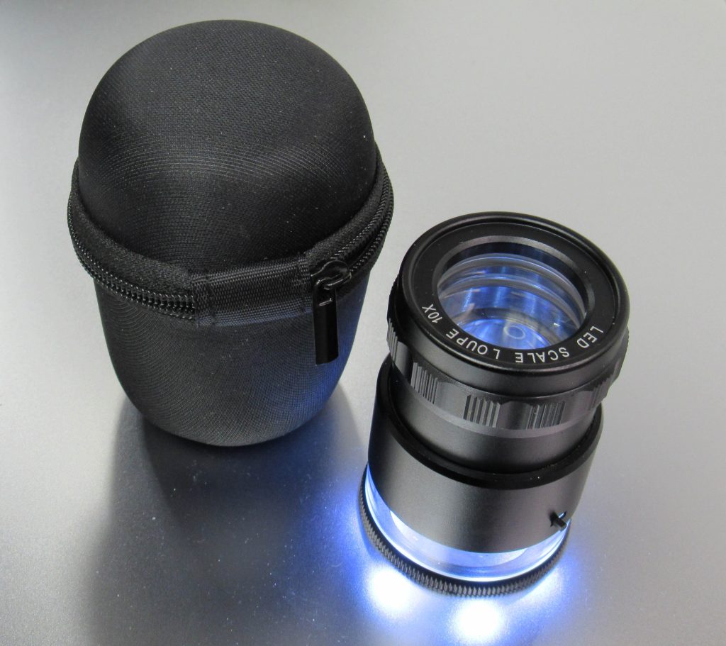 10X White LED Lighted USB Rechargeable Loupe – Ihara US LLC