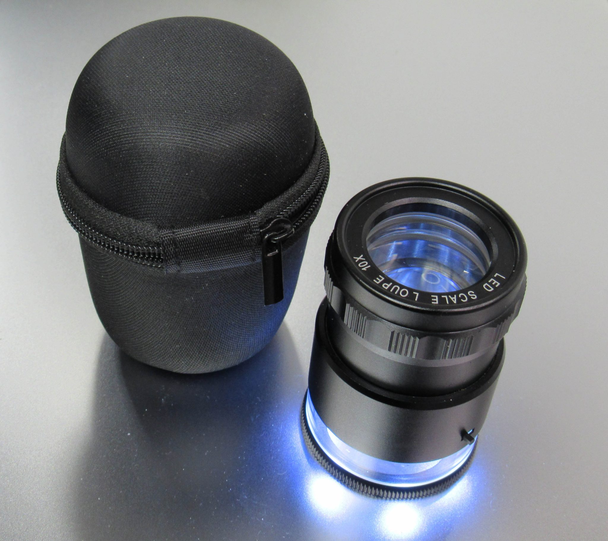 10X White LED Lighted USB Rechargeable Loupe – Ihara US LLC